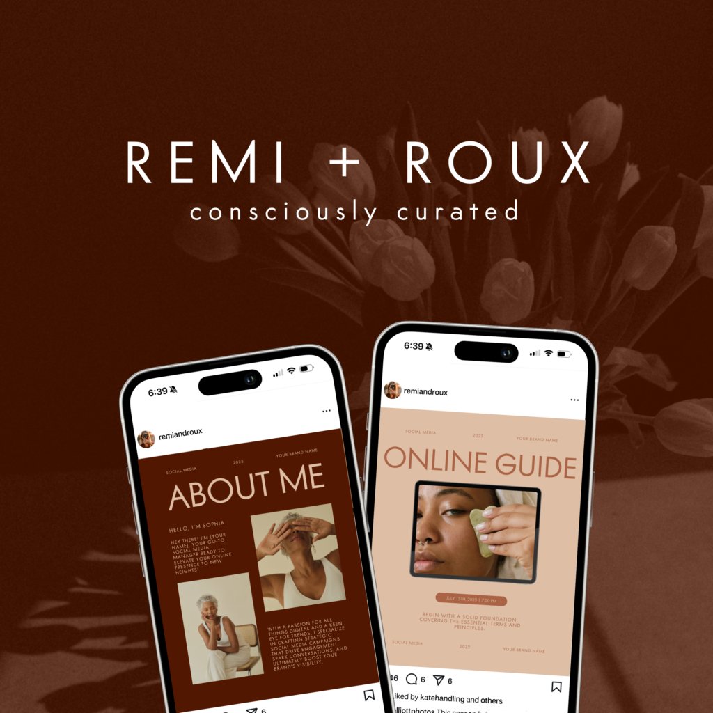 Remi + Roux Brand Bundle - Kate Handling
